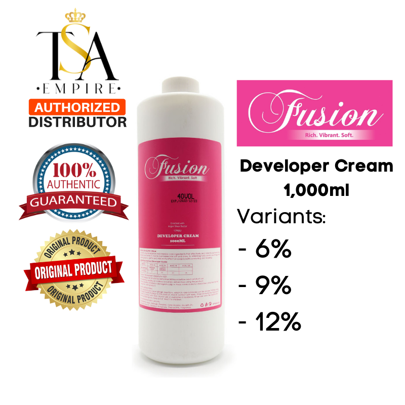 Fusion Hair Color Developer/ Oxidizing Cream 1000ml | Lazada PH