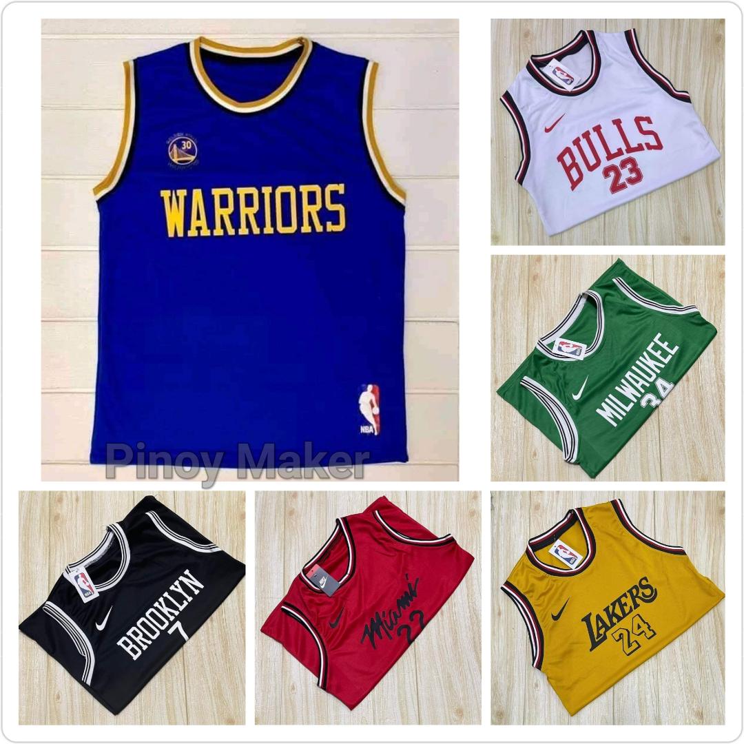 NBA Sando Basketball Jersey DriFit Free Size Assorted (Random Design ...