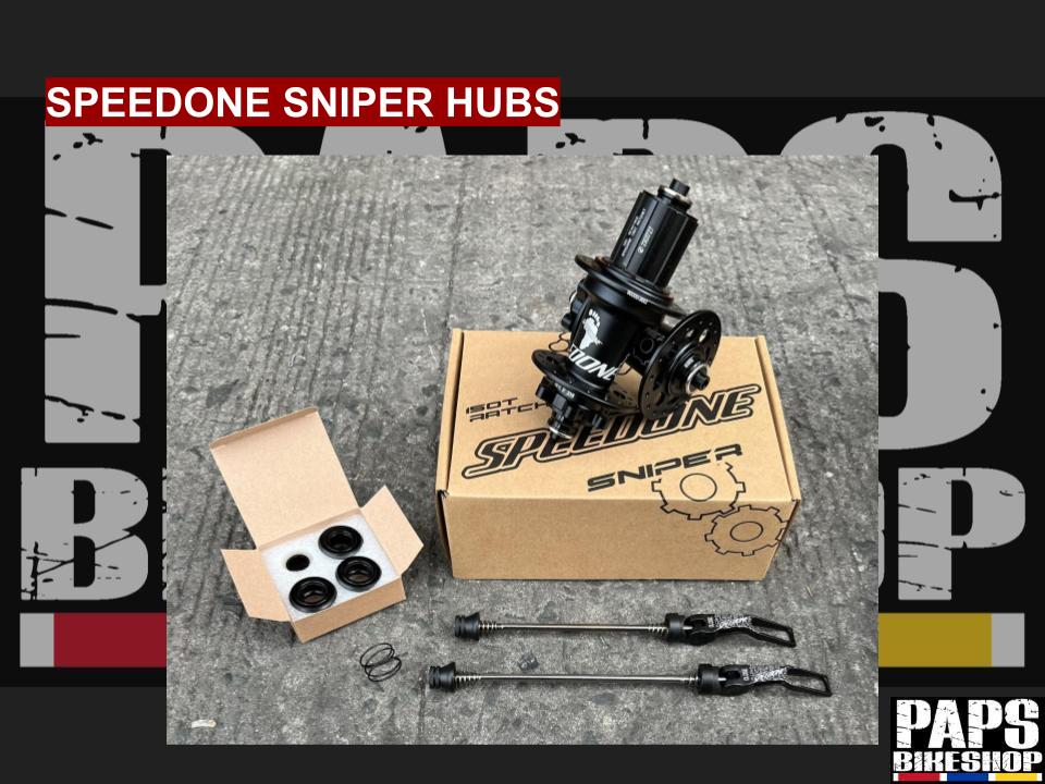 SPEEDONE SNIPER MTB HUBS SET - BOOST AND NONBOOST - CASSETTE AND ...