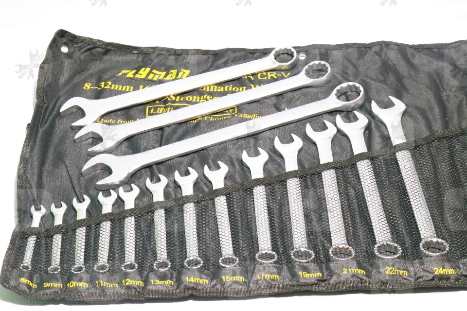 Flyman 16pcs. Open End / Box Combination Wrench Set | Lazada PH