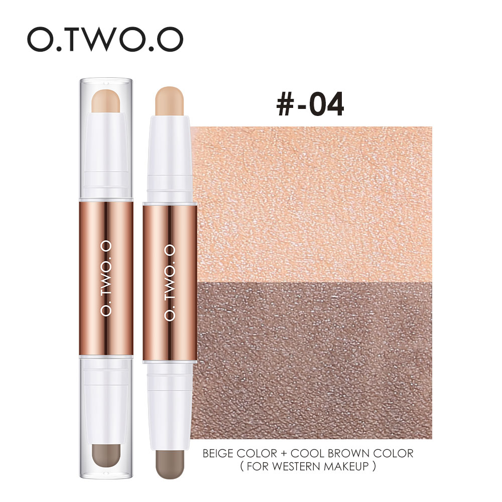 O.TWO.O Contour Stick Double Head Contour Pen Waterproof Matte Finish ...