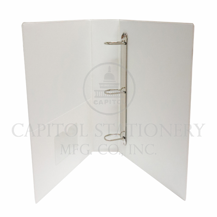 Capitol 3-Ring Binder No. 102, 1.5” capacity, white. | Lazada PH