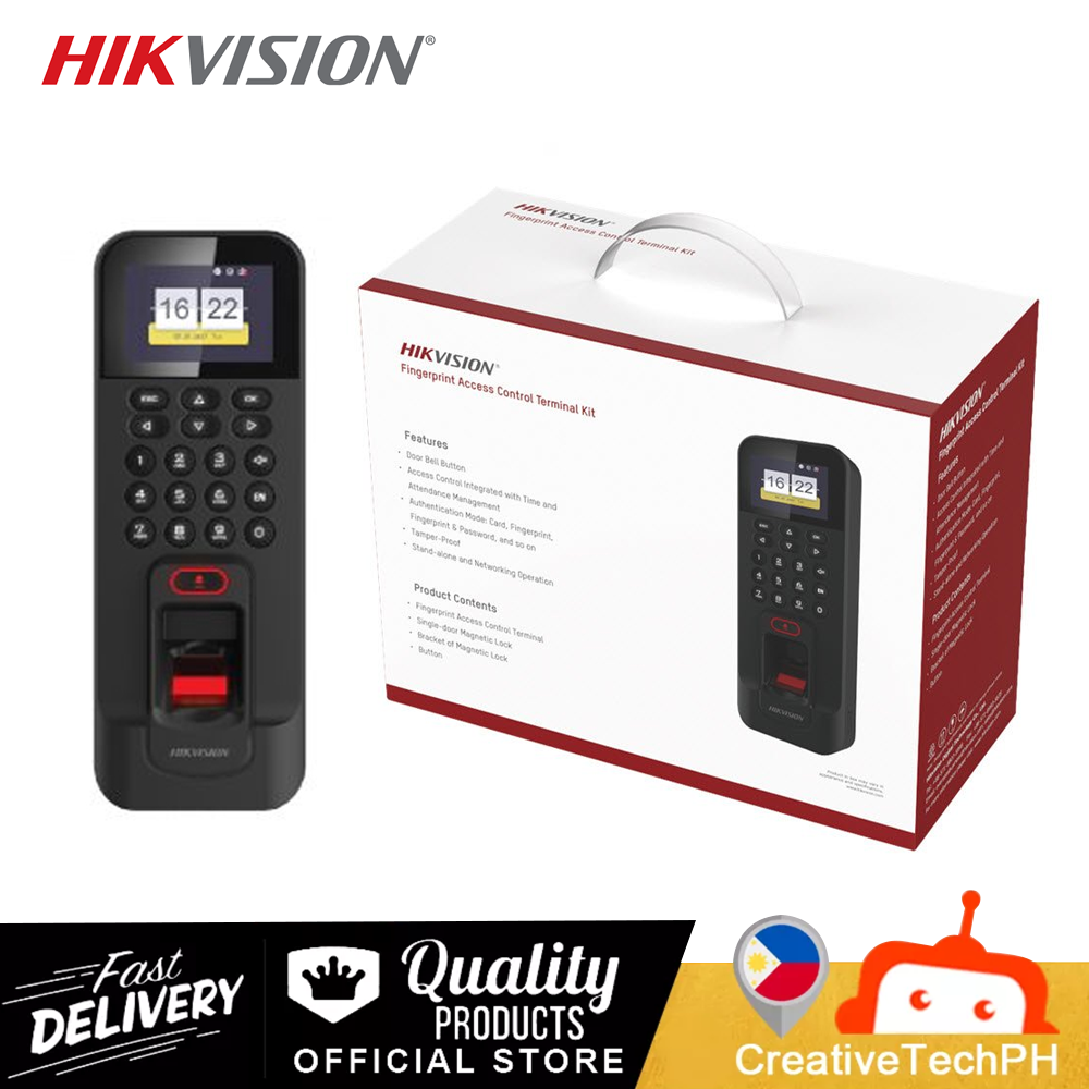 Hikvision DS-KAS261 Fingerprint Terminal Kit | Lazada PH