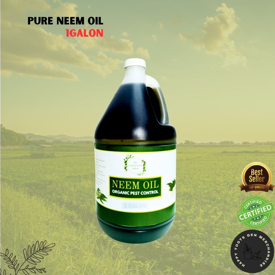 PURE NEEM OIL FUNGICIDE AND INSECTICIDE 1 GALON | Lazada PH