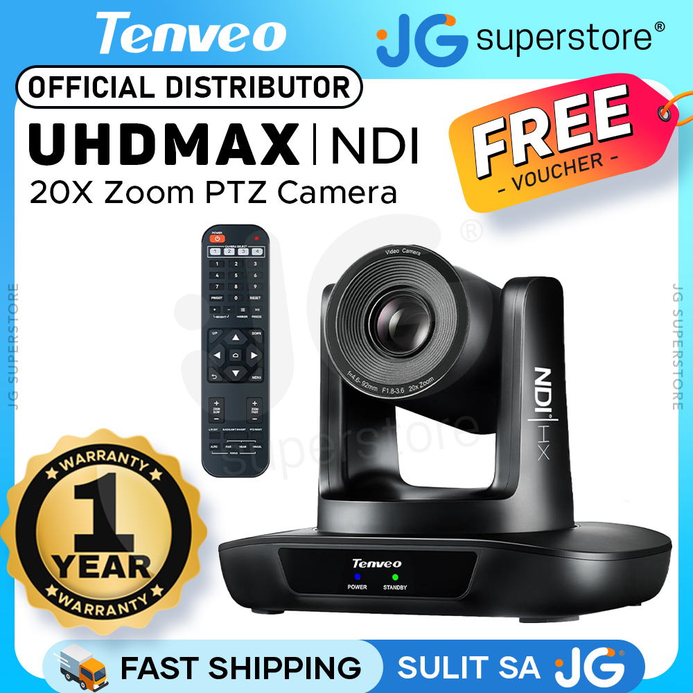 Tenveo UHDMAX NDI 1080P FHD PTZ Conference Camera with Smart Auto ...