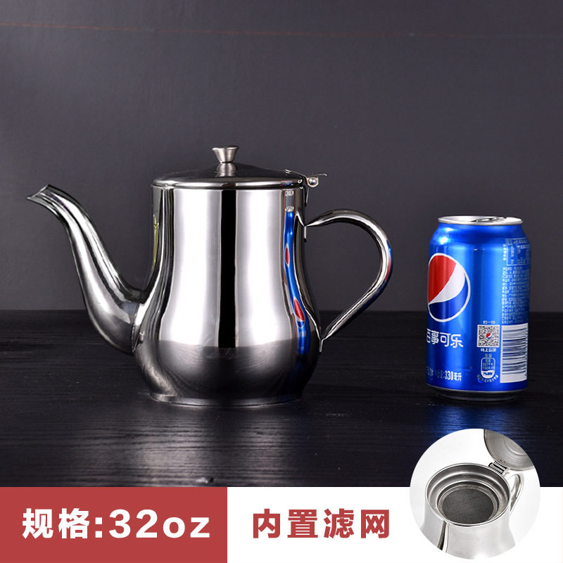 Food Grade Stainless Steel Oiler Kitchen Oil Draining Pot Household ...