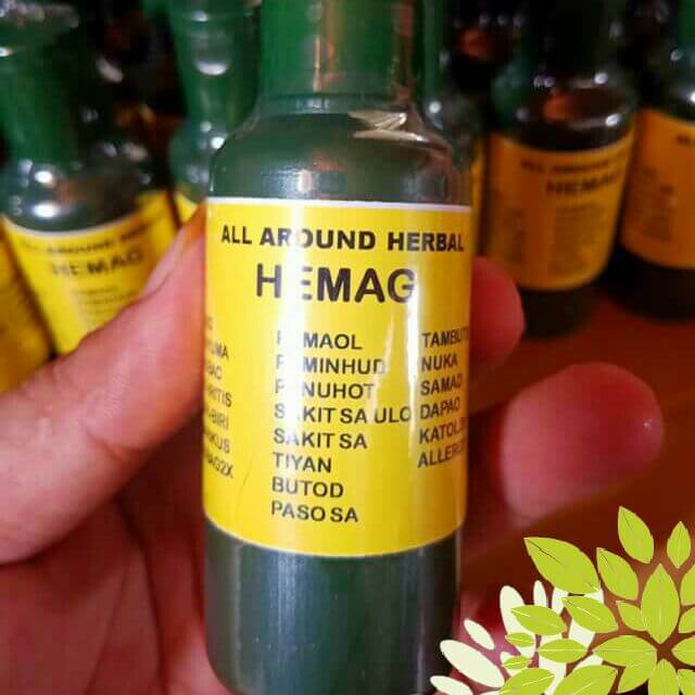 Hemag Oil natural herbs oil Himag tree relieving pain Knee, Waist ...