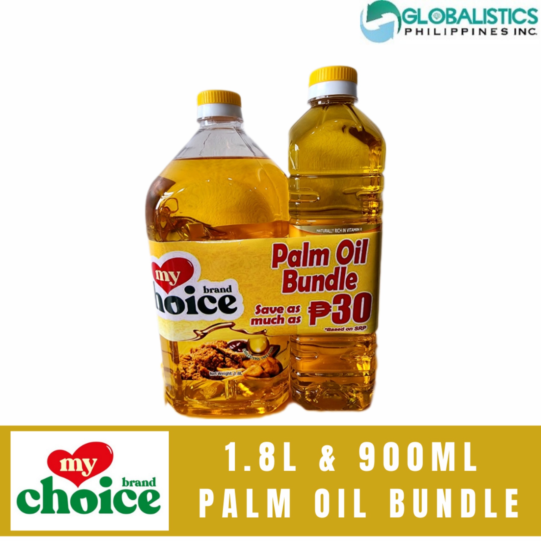 My Choice brand Palm Oil 1.8L and 900ml BUNDLE | Lazada PH