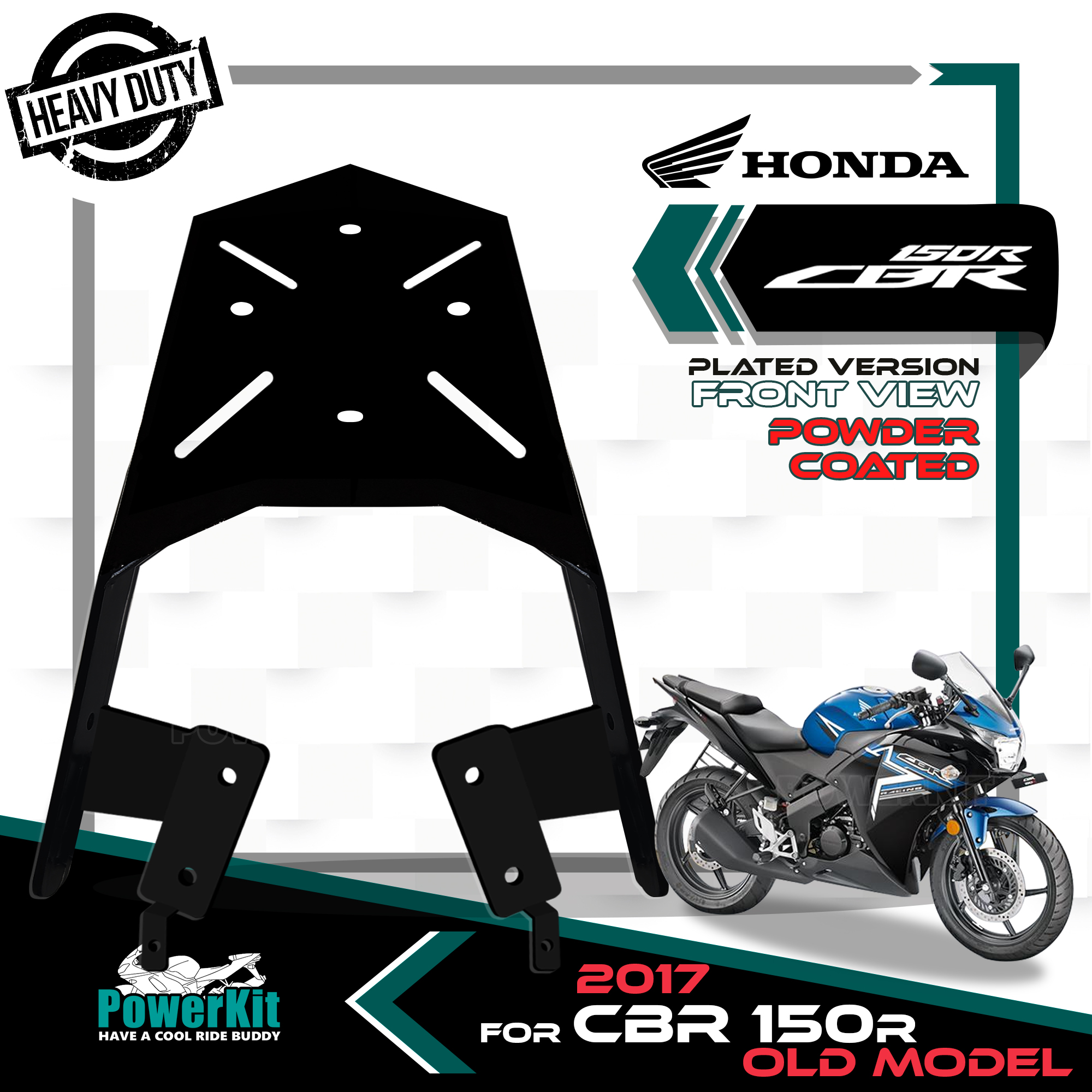 Top Box Bracket for Honda CBR 150R (Version 2) / CBR 150 Bracket ...