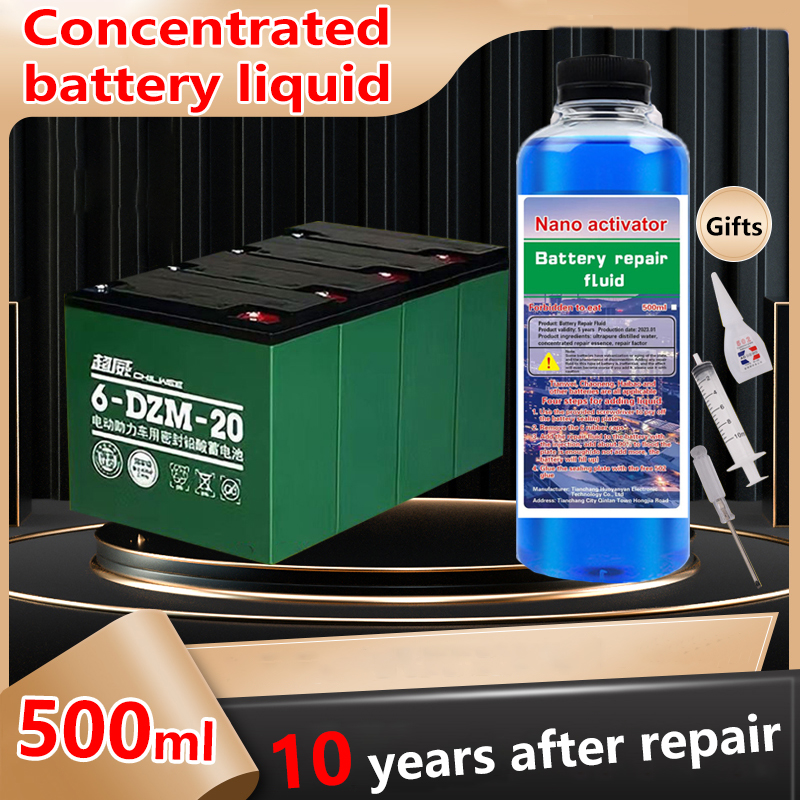【No need to replace the battery】Battery repair solution 500ml Battery ...