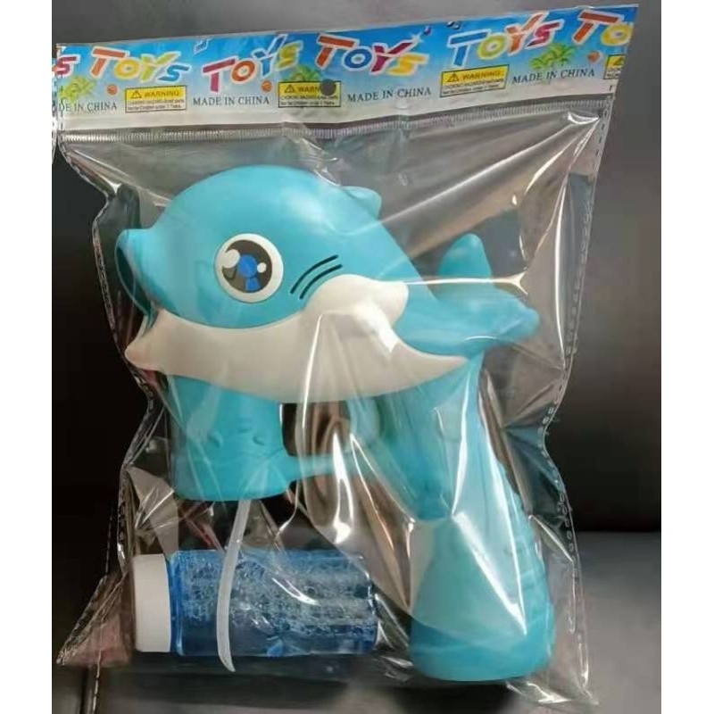 Automatic bubble gun electric dolphin bubble gun | Lazada PH