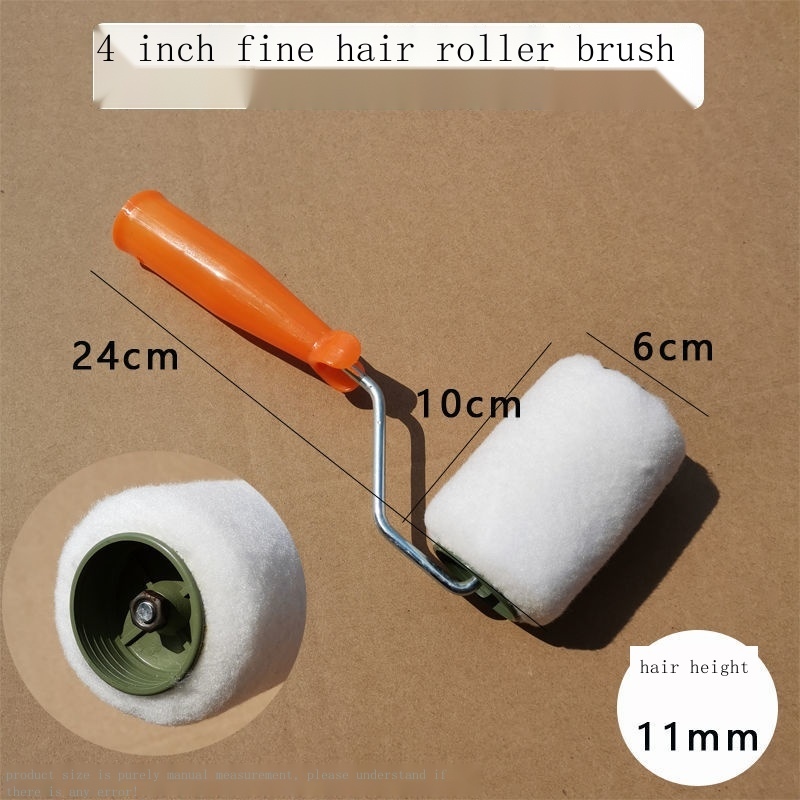 Fine Hair Roller Brush 4 Inch/6 Inch/9 Inch Flat Master Seamless Roller ...