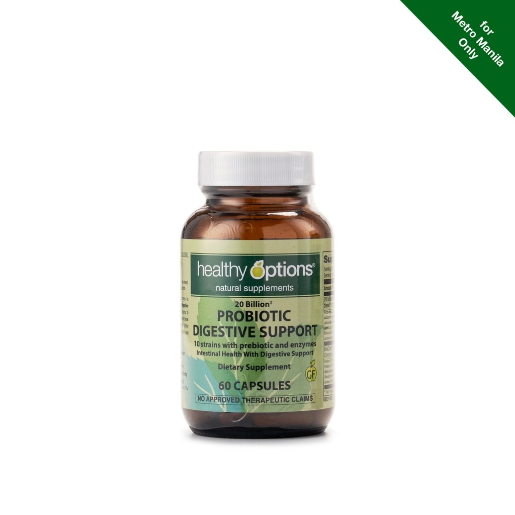 Healthy Options Probiotic Digestive Support 60 Capsules | Lazada PH