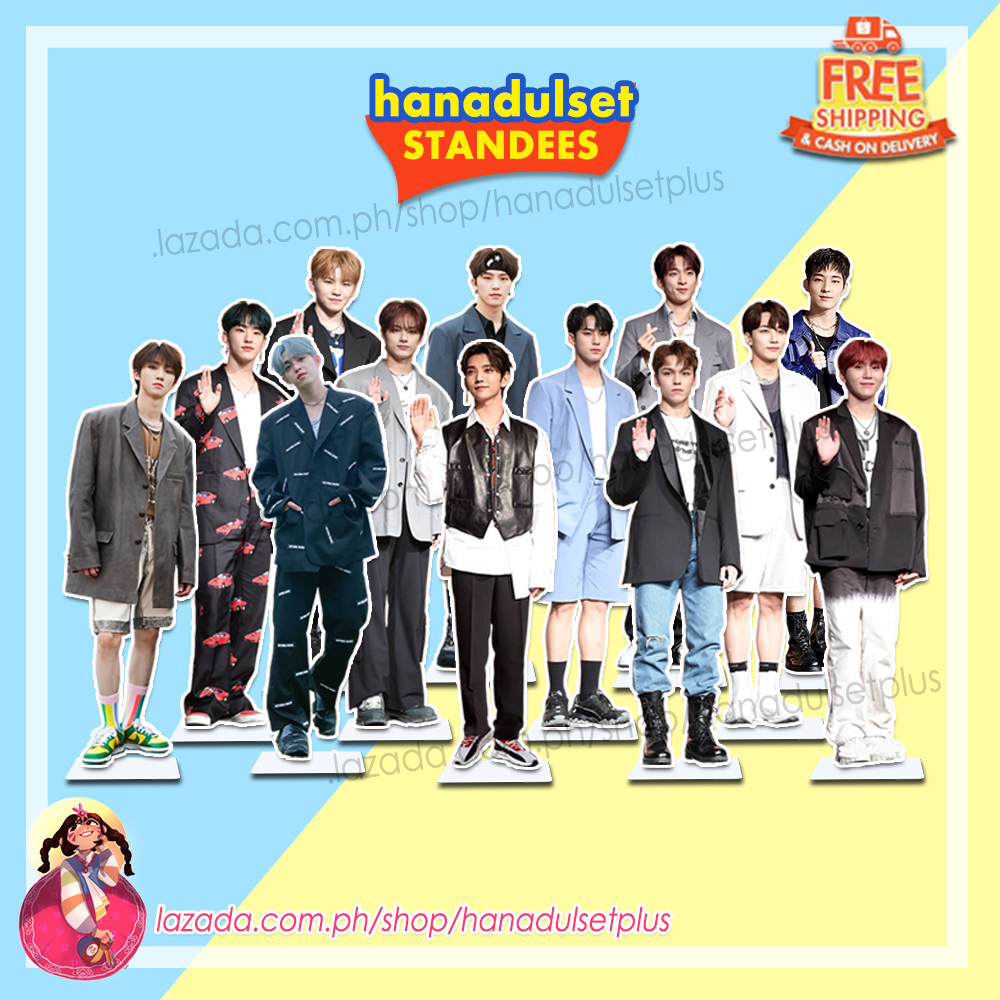 5 inches Seventeen Standee | Left and Right Version [ set - 13pcs ...