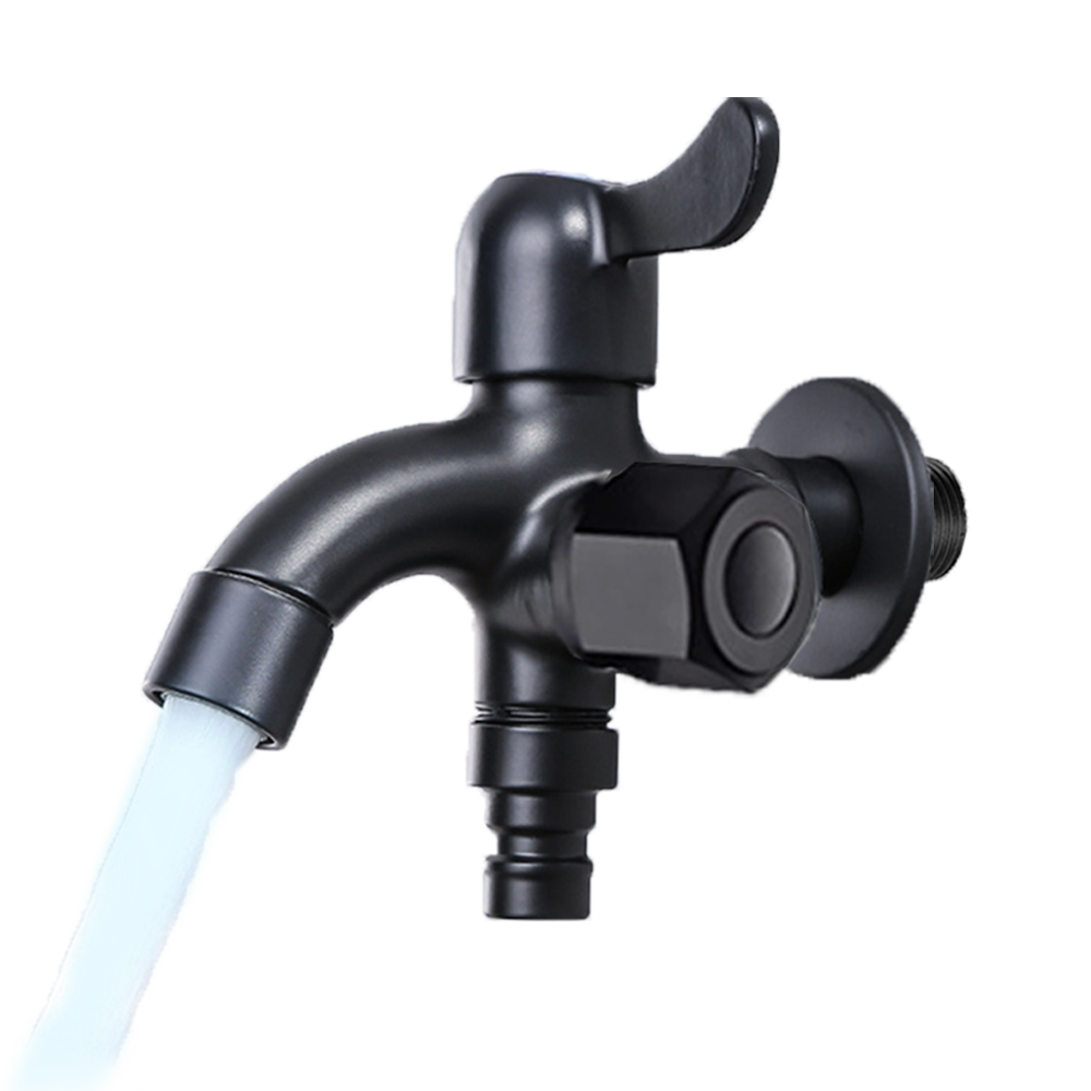 304 Stainless Steel Double Tap Multifunctional Stainless Steel Tap Two ...