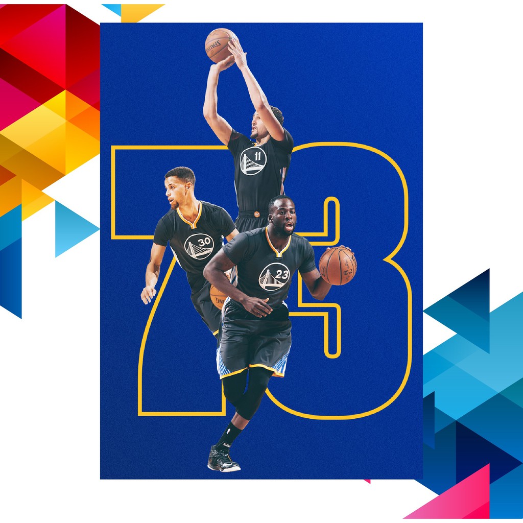 Steph Curry Matte Coated A4 A3 Poster Golden State Warriors Klay ...