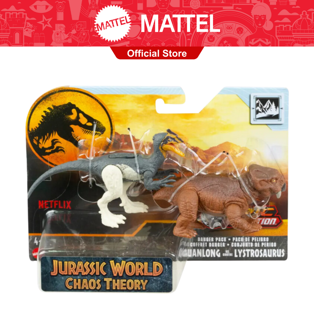 Dinosaurio Acción 18cm Detalles Figura Jurassic World Guanlong Vs ...