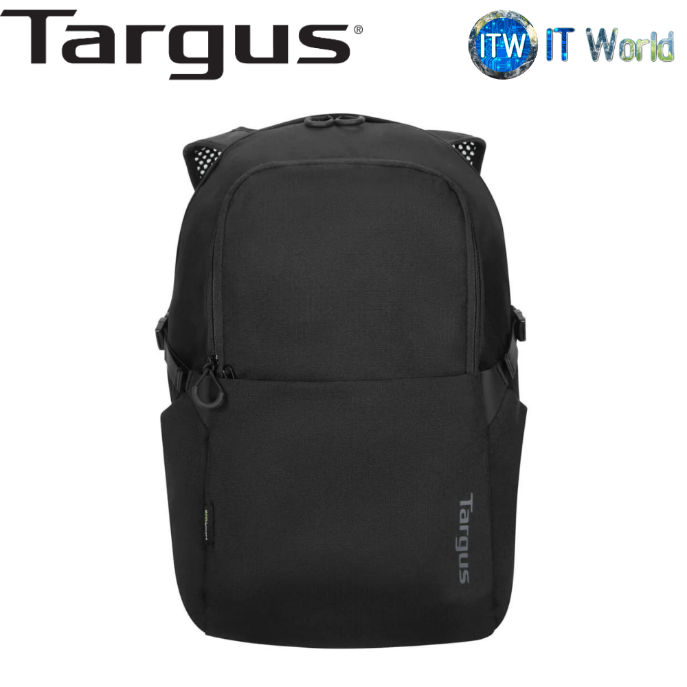Targus TBB641GL 15.6” EcoSmart Zero Waste Backpack - Black | Lazada PH