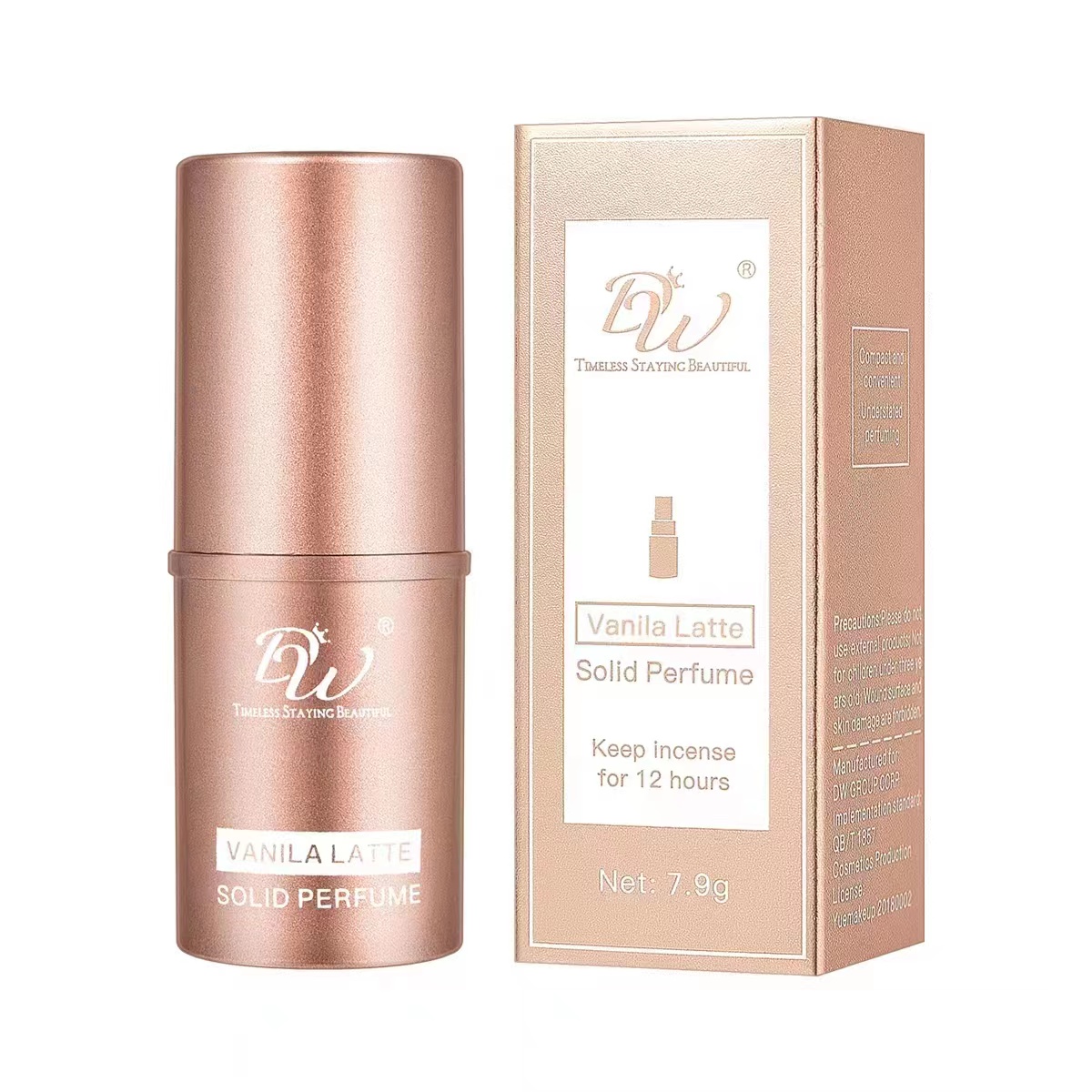 Nicor Solid Balm Solid Perfume Ladies Long-Lasting Fragrance Light ...