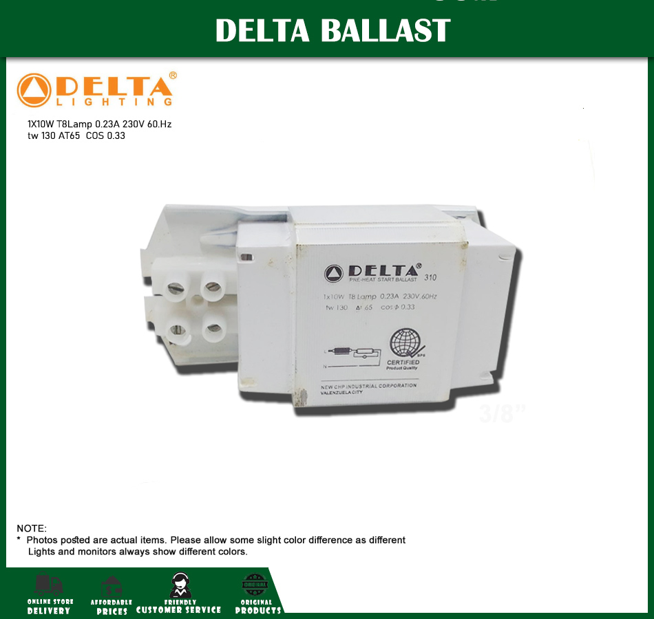 Delta Pre-Heat Star Ballast 10W | Lazada PH