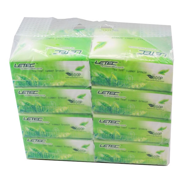 ALS 8PCS/1PACK 300 Sheets Disposable Inter-Folded Facial Tissue ...