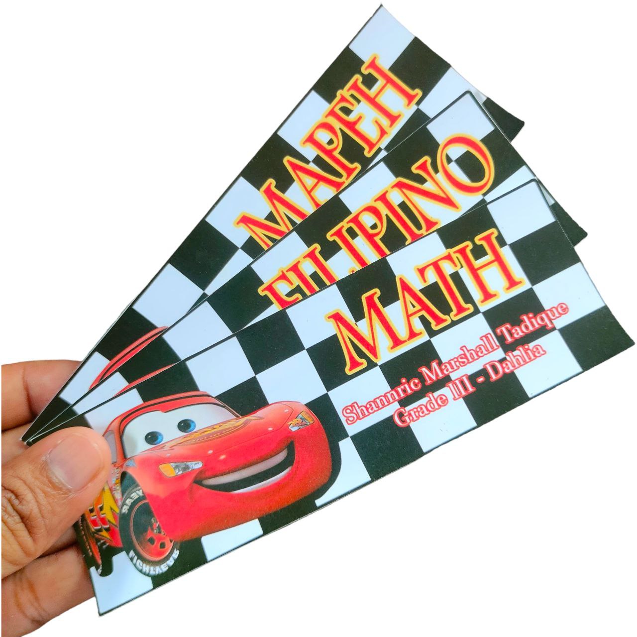 SUBJECT LABEL, CAR DESIGN NOTEBOOK STICKER LABEL | Lazada PH