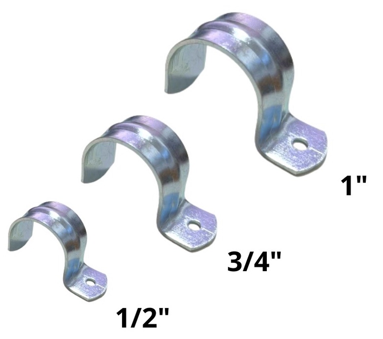 GI Conduit Metal Clamp Single&Double/1Hole&2Hole Clamp 1/2 '' to 2 1/2 ...