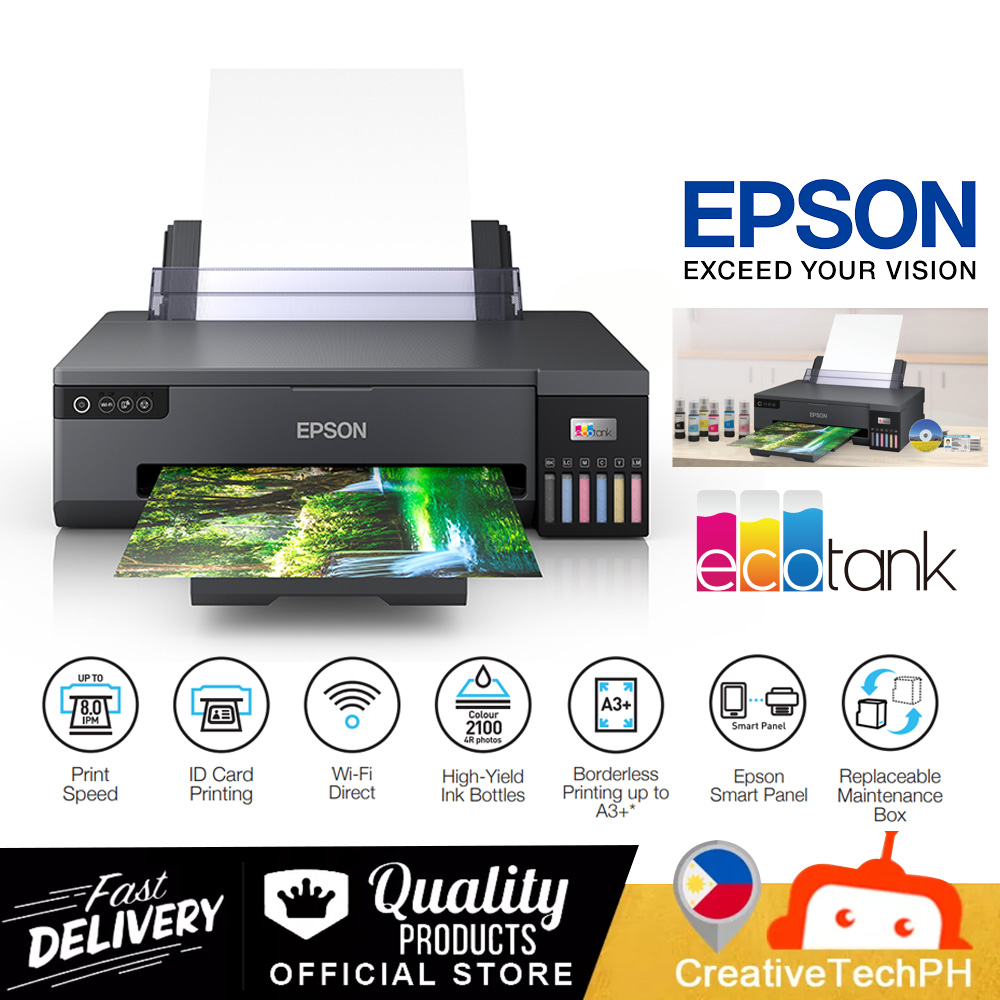 Epson EcoTank L18050 A3 Ink Tank Colored Borderless Printer with Wi-Fi ...