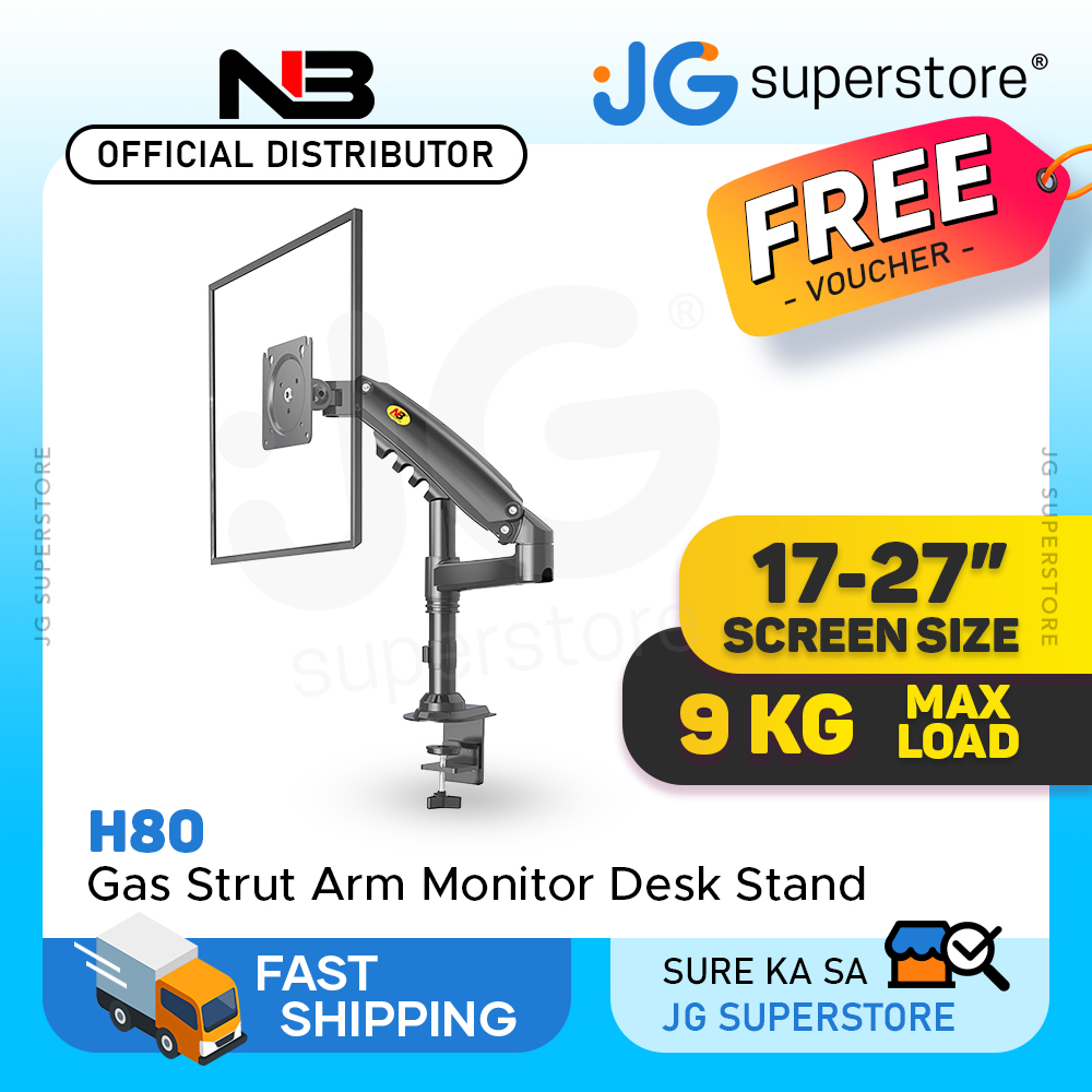 North Bayou NB H80 Desktop Monitor Arm Mount (17" to 27" Screens) with ...