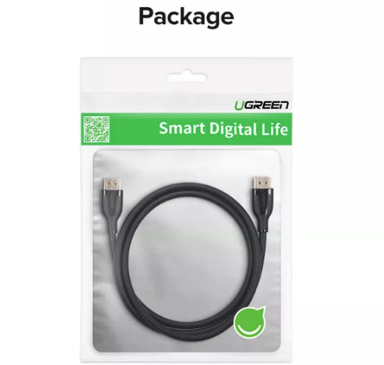 Ugreen 1M HDMI Cable 4K 60Hz HDMI 2.0 Male to Male [Black] | Lazada PH