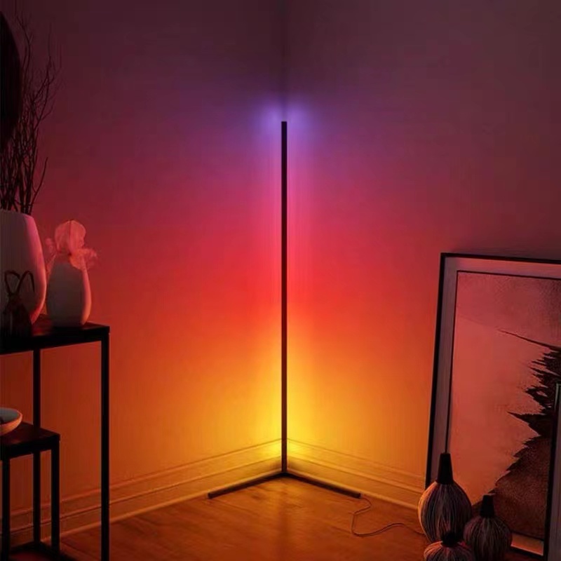 【HOT】 Led corner light multi-color selection of minimalist Nordic light ...