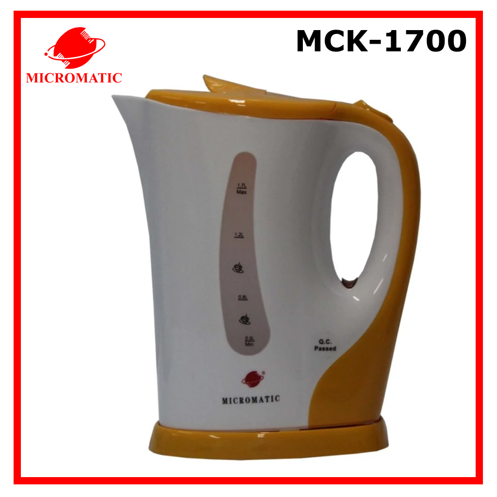 Micromatic MCK-1700 Electric Kettle 1.5L | Lazada PH