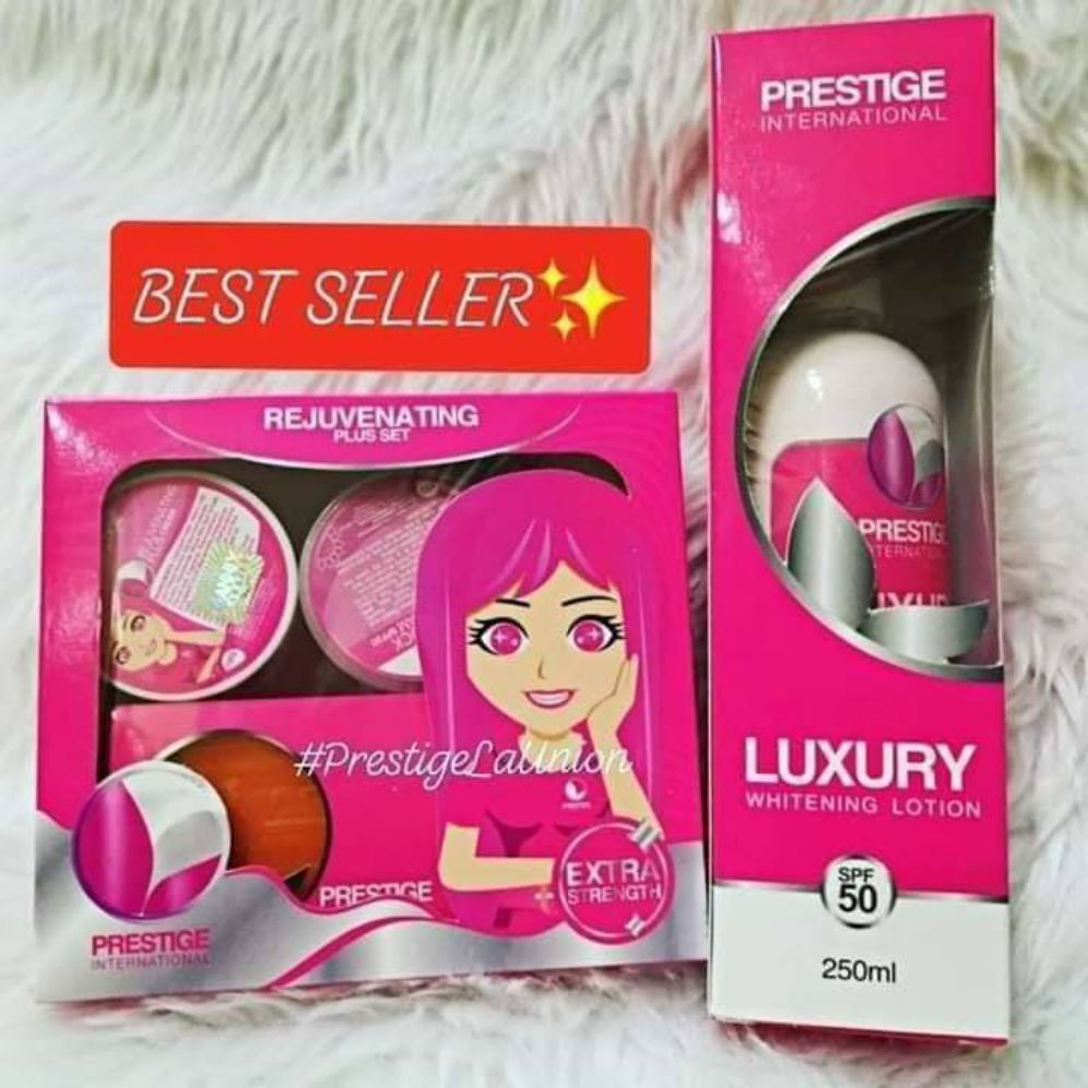PRESTIGE REJUVENATING SET PLUS PRESTIGE LUXURY WHITENING LOTION | Lazada PH