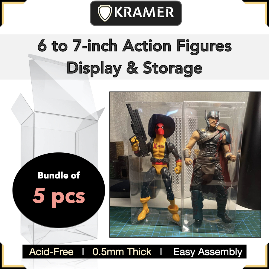 Kramer Pro Display and Storage Boxes for Marvel Legends 6" & 7" Action ...