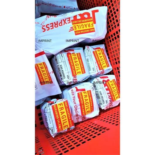 TAGALOG FRAGILE STICKERS - Paki-Ingatan Po! 500 Stickers per Roll 2x3 ...