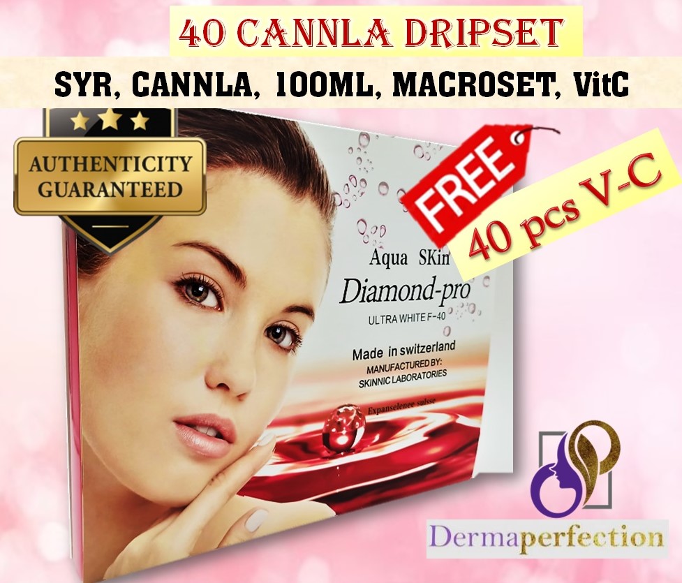 AQUA SKIN DIAMONDred PRO 40pcs/box BEAUTY options sets Dermaperfection ...