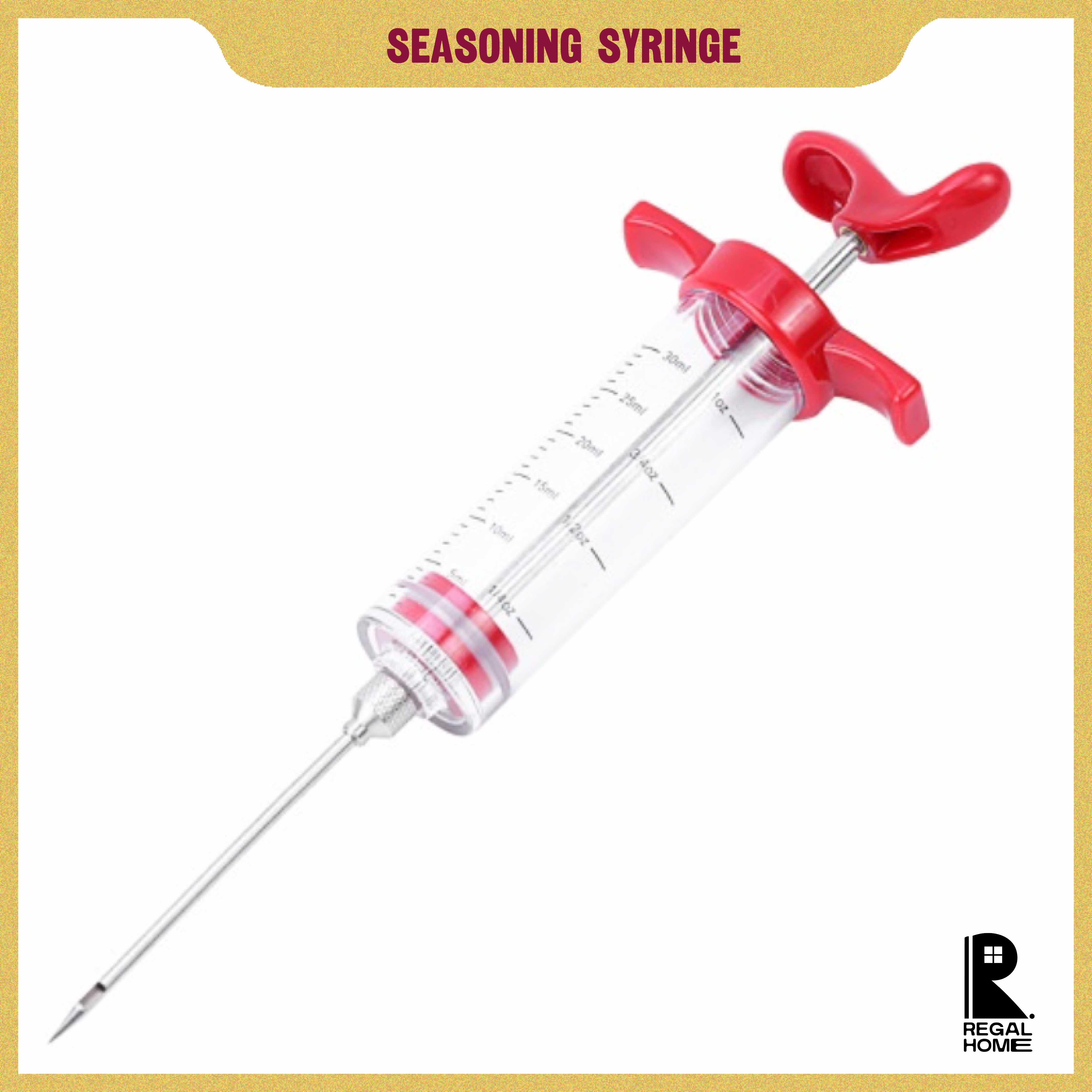 Meat Seasoning Marination Syringe Seasoning Sauce Injector Meat Sauce ...