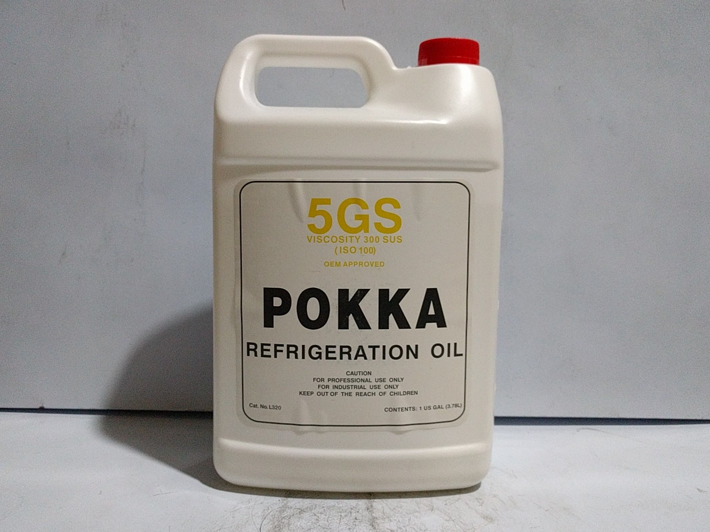 Pokka Refrigeration Oil | 5GS | 1Gallon | 3.78 Liters | Compressor Oil ...