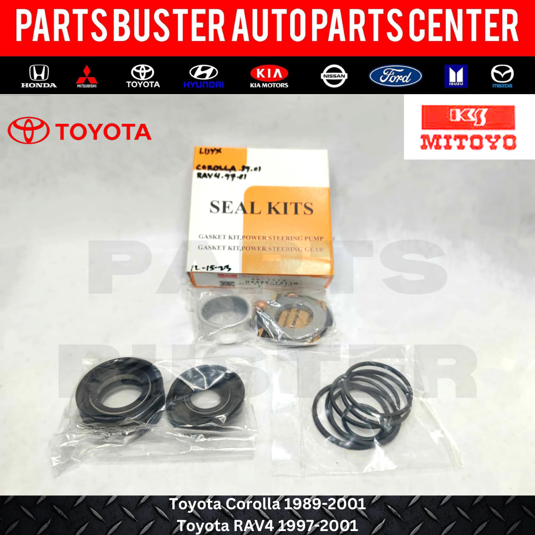 Power Steering Rack and Pinion Repair Kit for Toyota Corolla 1989-2001 ...