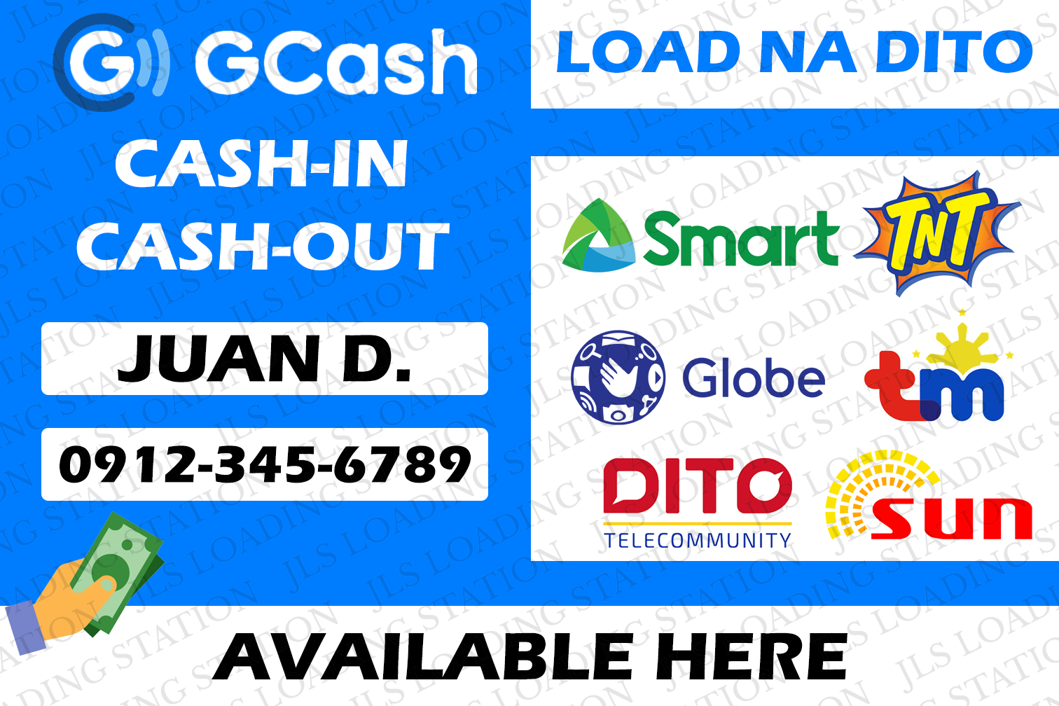 GCASH BUSINESS SIGNAGE (LAMINATED/PVC) | Lazada PH