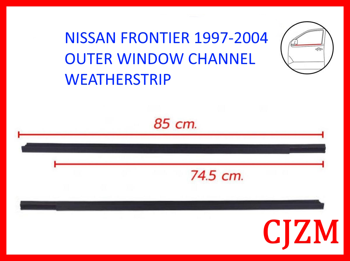 NISSAN FRONTIER OUTER CHANNEL WEATHERSTRIP | Lazada PH