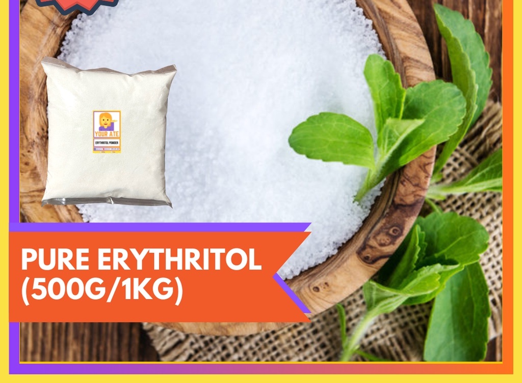 Pure Erythritol Granules (500g/ 1kg) - Keto/ Low Carb/ Sugar Free ...