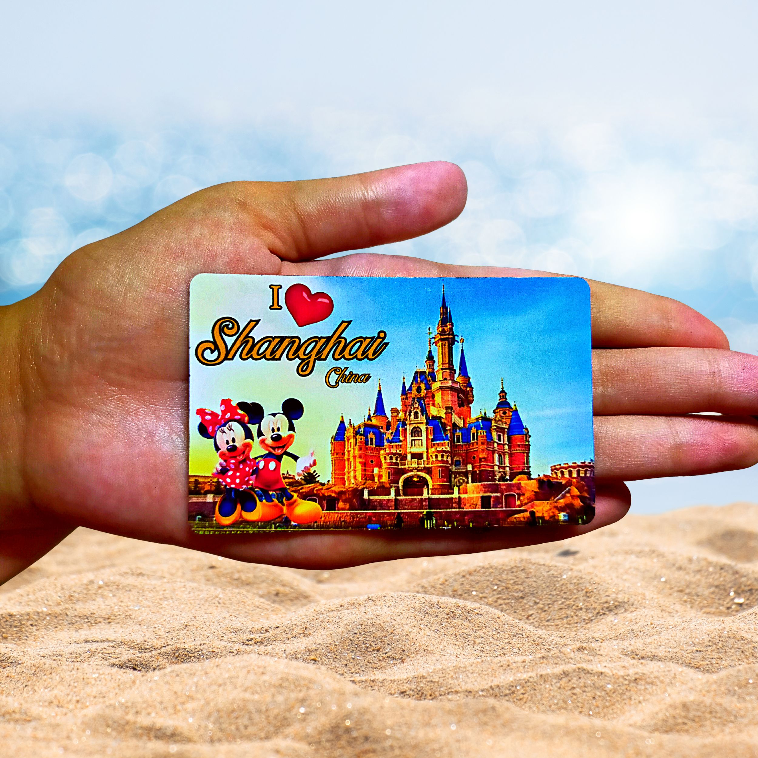 Shanghai China Rubber Ref Magnet Fridge Magnet or Keychains - SOLD PER ...