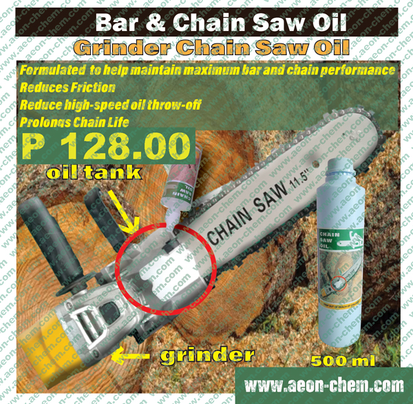 Chain Saw Oil, Bar Saw Oil, Grinder Chain Saw Oil - 500 ml. | Lazada PH