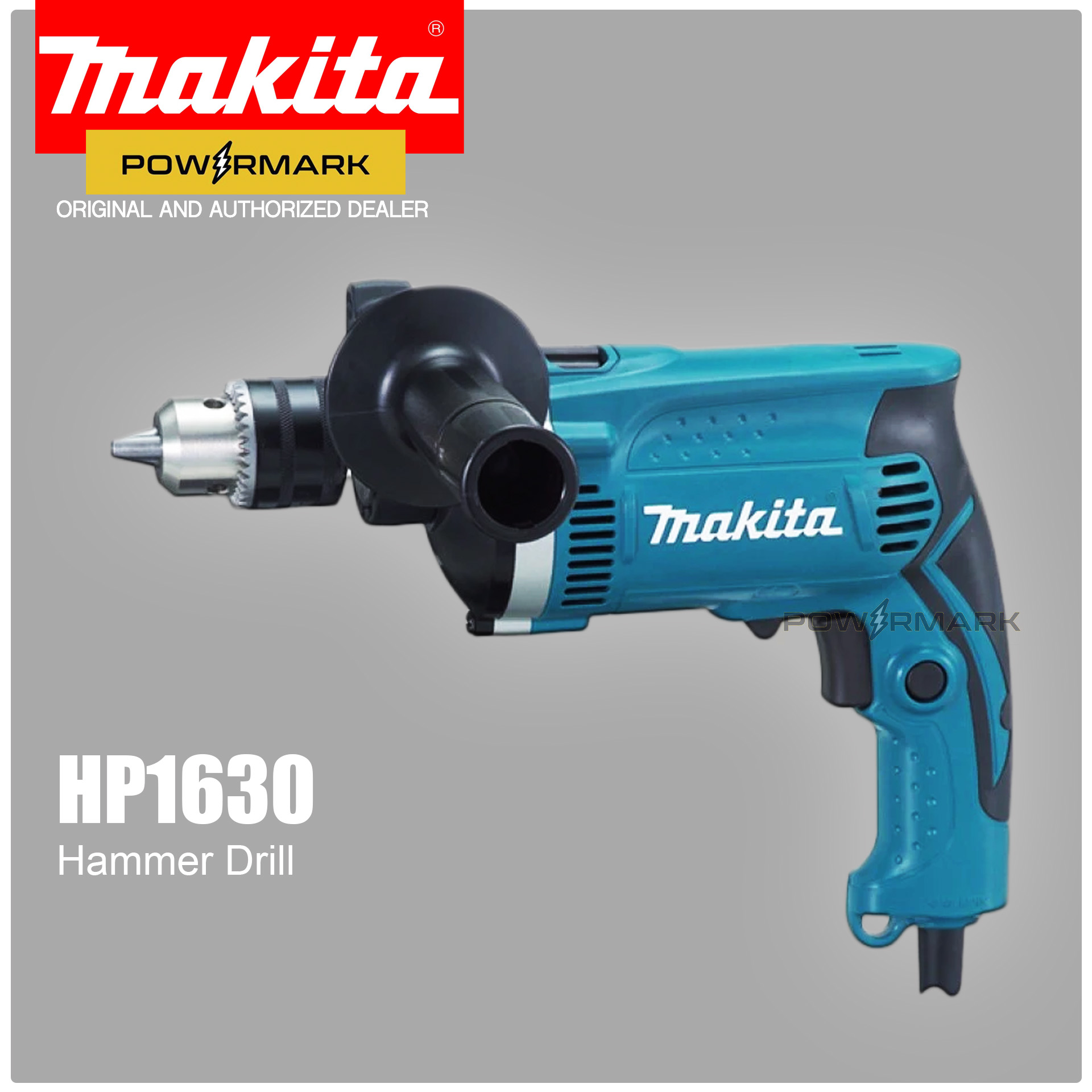 MAKITA HP1630 Hammer Drill 16mm [POWERMARK MHD] | Lazada PH