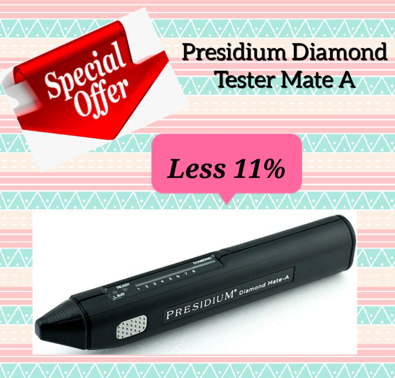 Presidium Diamond Tester Mate-A or Diamond detector | Lazada PH