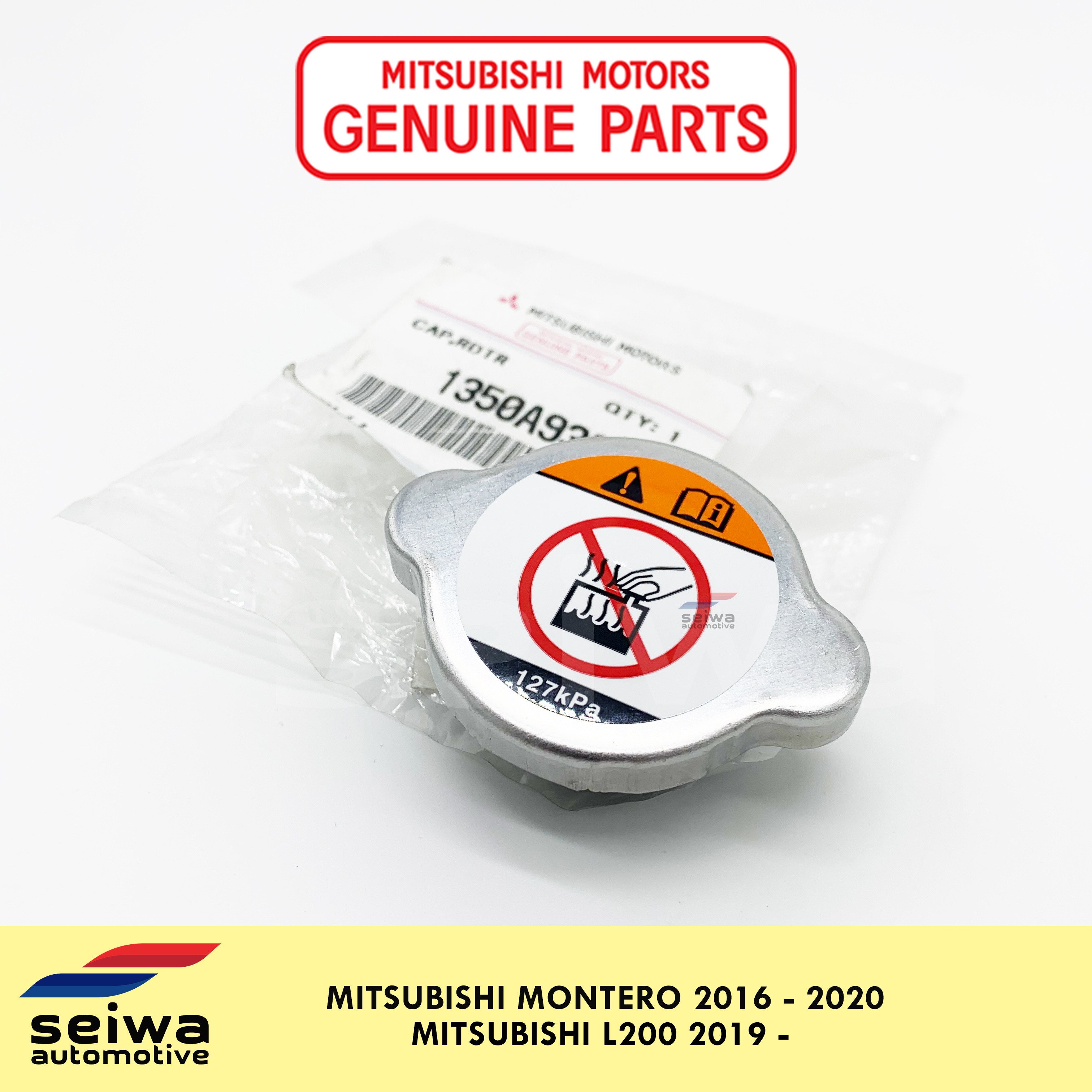 [2016 - 2020] Mitsubishi Montero Radiator Cap - [2019 - ] Mitsubishi ...
