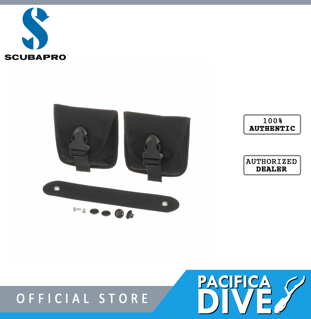 SCUBAPRO, S-Tek Trim Weight Pocket Kit | Lazada PH
