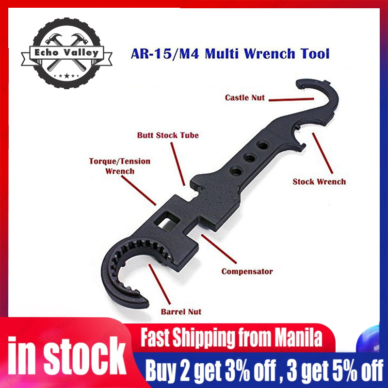 Ar15/M4 M16 Armorers Wrench Combo Armorer Spanner Tool Handguard Stock ...