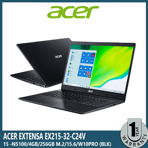 EXTENSA EX215-32-C24V | Acer 15 - N5100 | 4GB/256GB M.2 | 15.6 ...